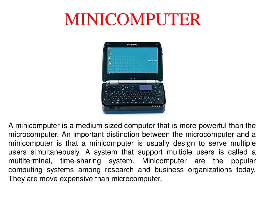 Presentation on computer