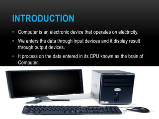 Presentation on computer | PPTX