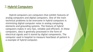 Types of computer | PPTX