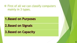 Types of computer | PPTX