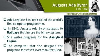 Presentation on computer history & generations (by muhammad shoaib ...