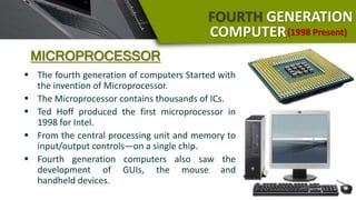 Presentation on computer history & generations (by muhammad shoaib ...