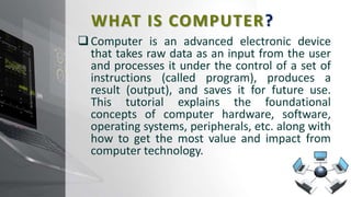 Presentation on computer history & generations (by muhammad shoaib) | PPTX | Computing ...