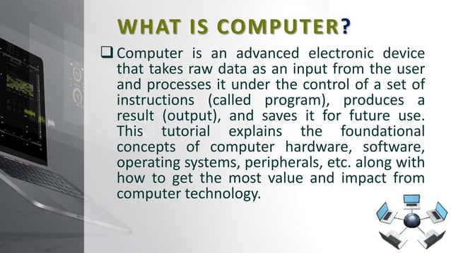 Presentation on computer history & generations (by muhammad shoaib ...