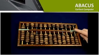 Presentation on computer history & generations (by muhammad shoaib ...