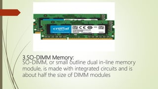 Presentation on computer ram | PPTX