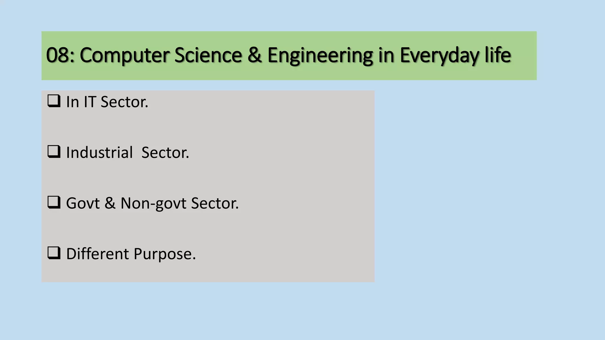Presentation On Computer Science And Engineering Cse Ppt