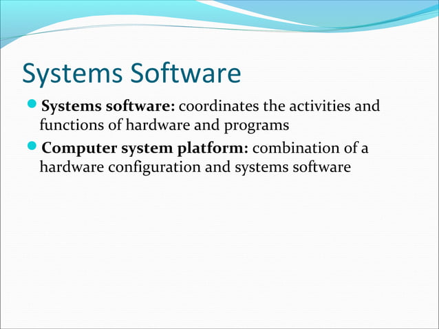 Presentation on computer software | PPT