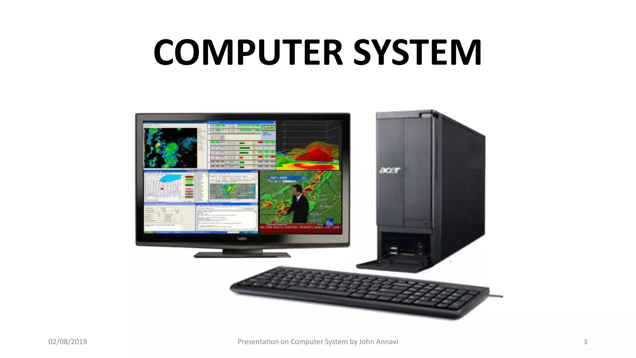 Presentation on computer system | PPTX