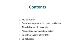 Presentation on constructivism | PPTX | Education