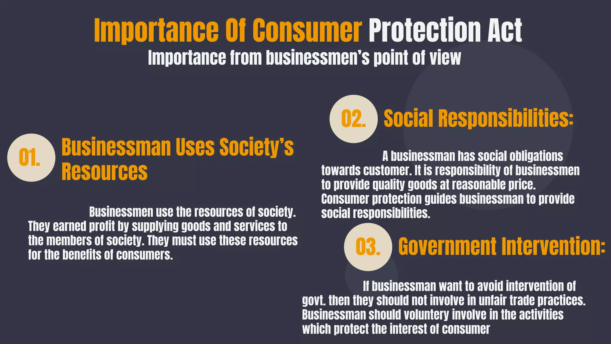 presentation on consumer act 1986.pptx | Consumer Issues | Business