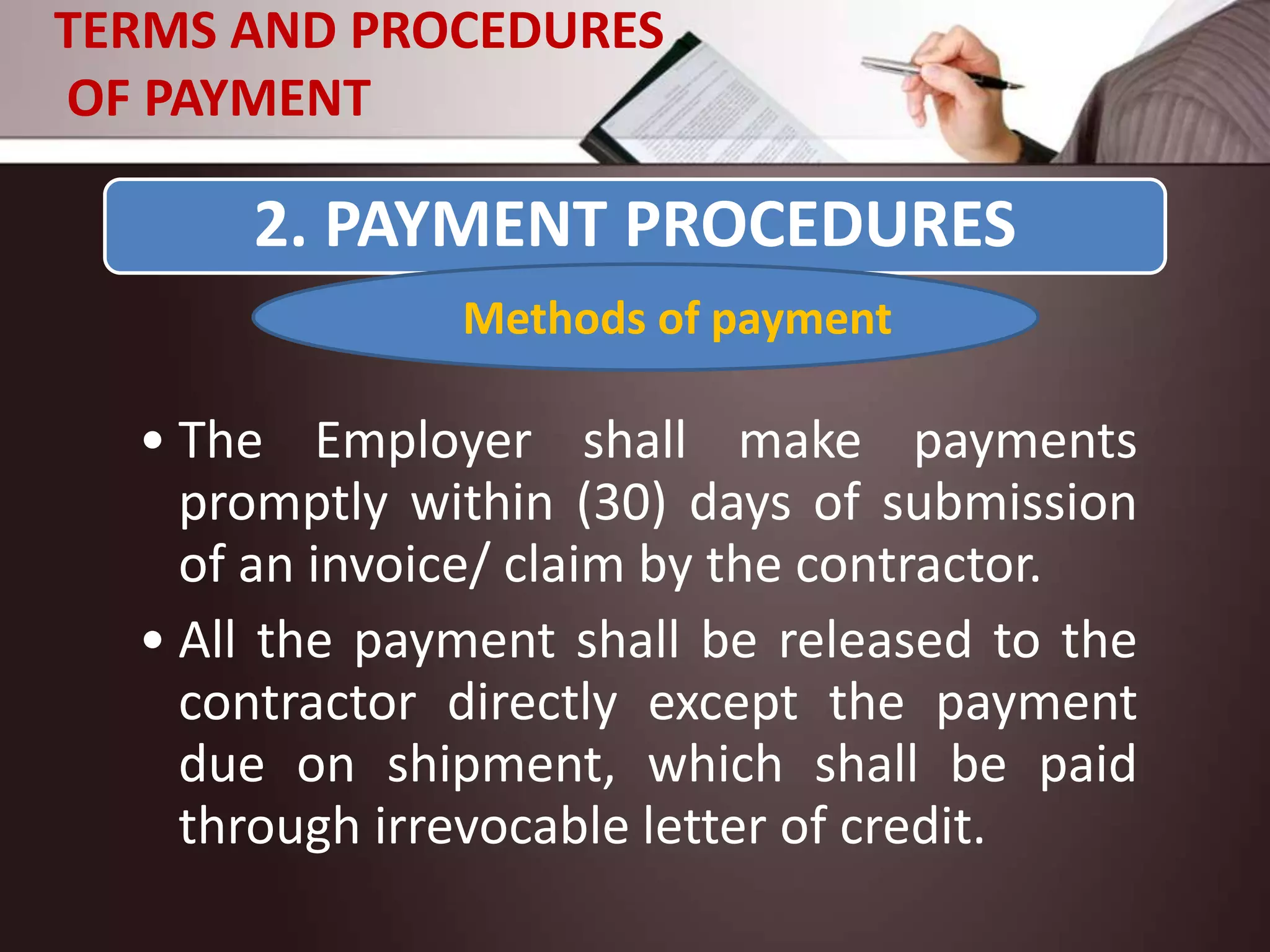 Presentation on contract agreement of gis | PPTX