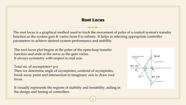 Nyquist Plot, Root Locus and Bode Plot in Control Systems | PPTX