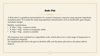 Nyquist Plot, Root Locus and Bode Plot in Control Systems | PPTX