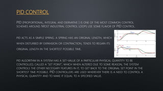 Presentation on control systems for line follower robot | PPTX