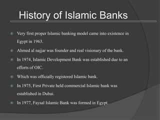 Presentation on conventional & Islamic Banking | PPTX