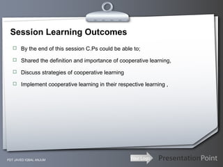 Presentation on cooperative learning | PPT | Educational Assessment ...