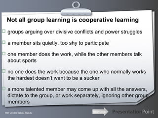 Presentation on cooperative learning | PPT