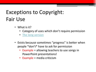 Presentation on copyright | PPTX