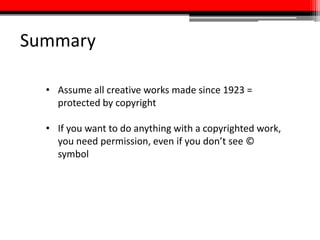 Presentation on copyright | PPTX