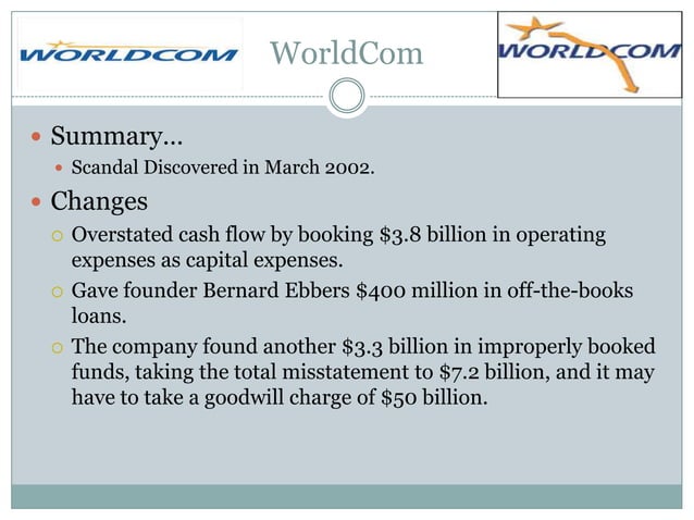 Presentation on corporate frauds | PPTX