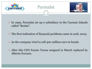 Presentation on corporate frauds | PPTX