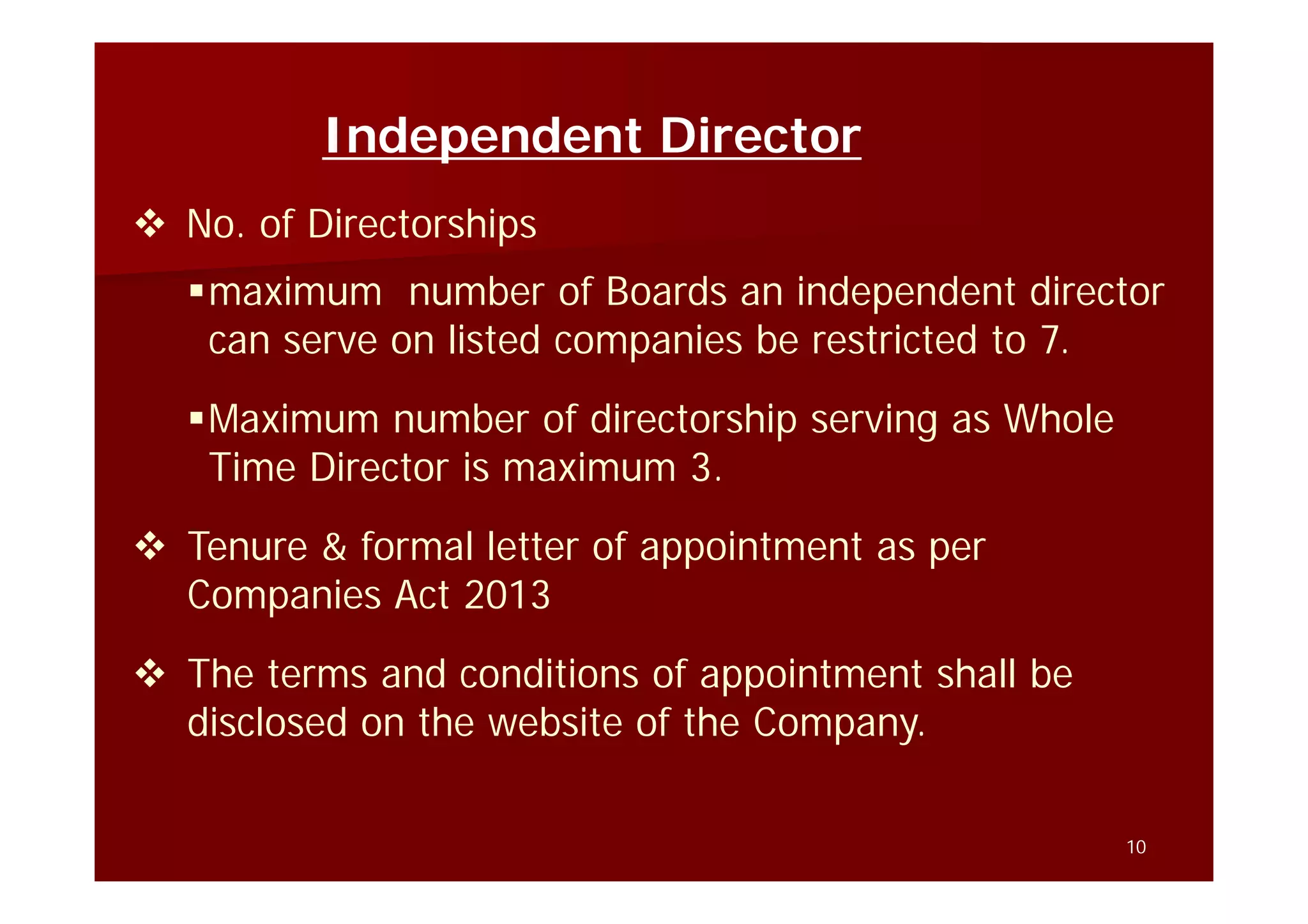 Presentation on corporate governance | PDF