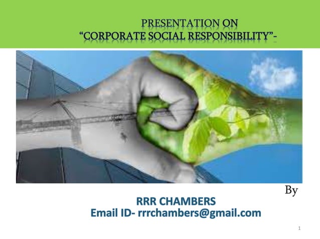 Presentation on Corporate SOCIAL RESPONSIBILITY- PPT.pptx | Business ...