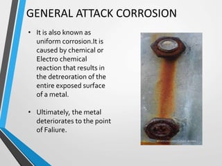 Presentation on corrosion | PPTX