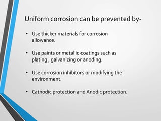 Presentation on corrosion | PPTX