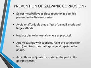 Presentation on corrosion | PPTX
