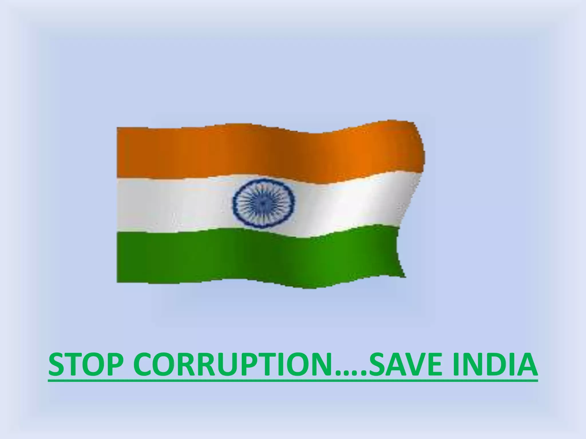 Presentation on corruption | PPT