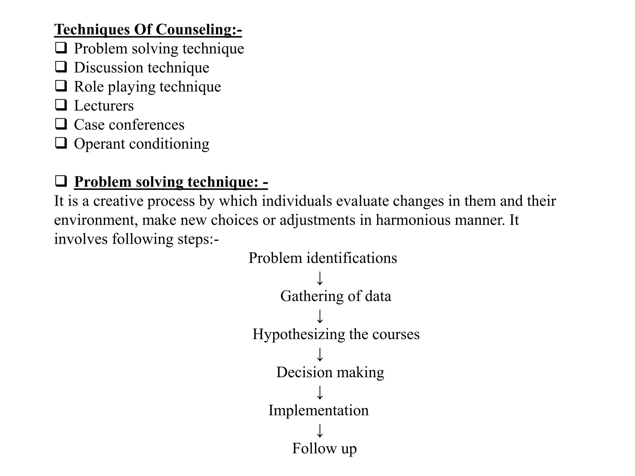 COUNSELING----- , 1st Year GNM Nursing | PPTX