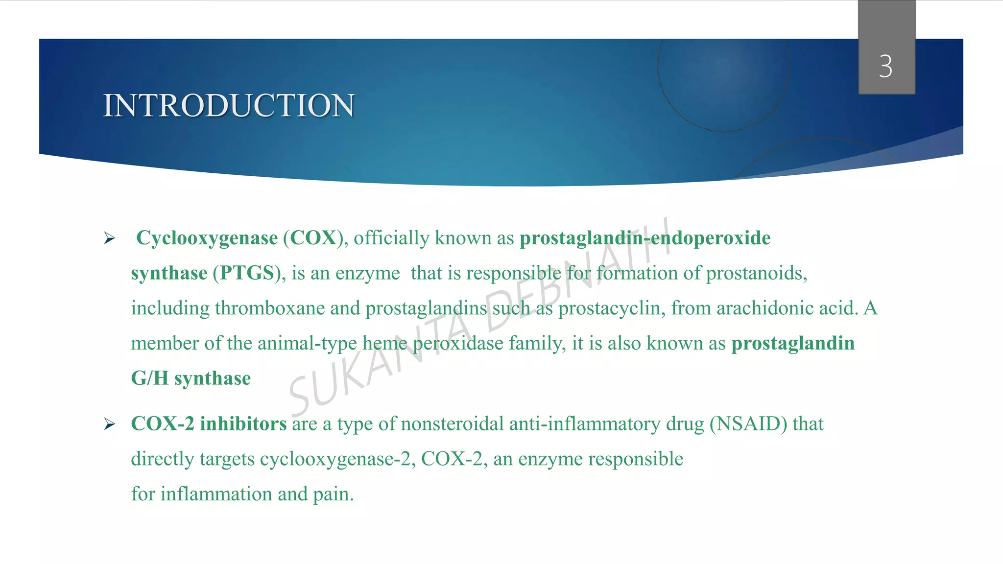 Cox 2 inhibitors | PPTX