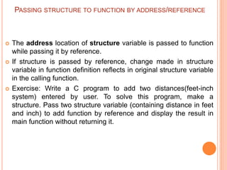 Presentation on c programing satcture | PPT