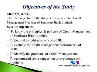 Presentation on credit management | PPTX