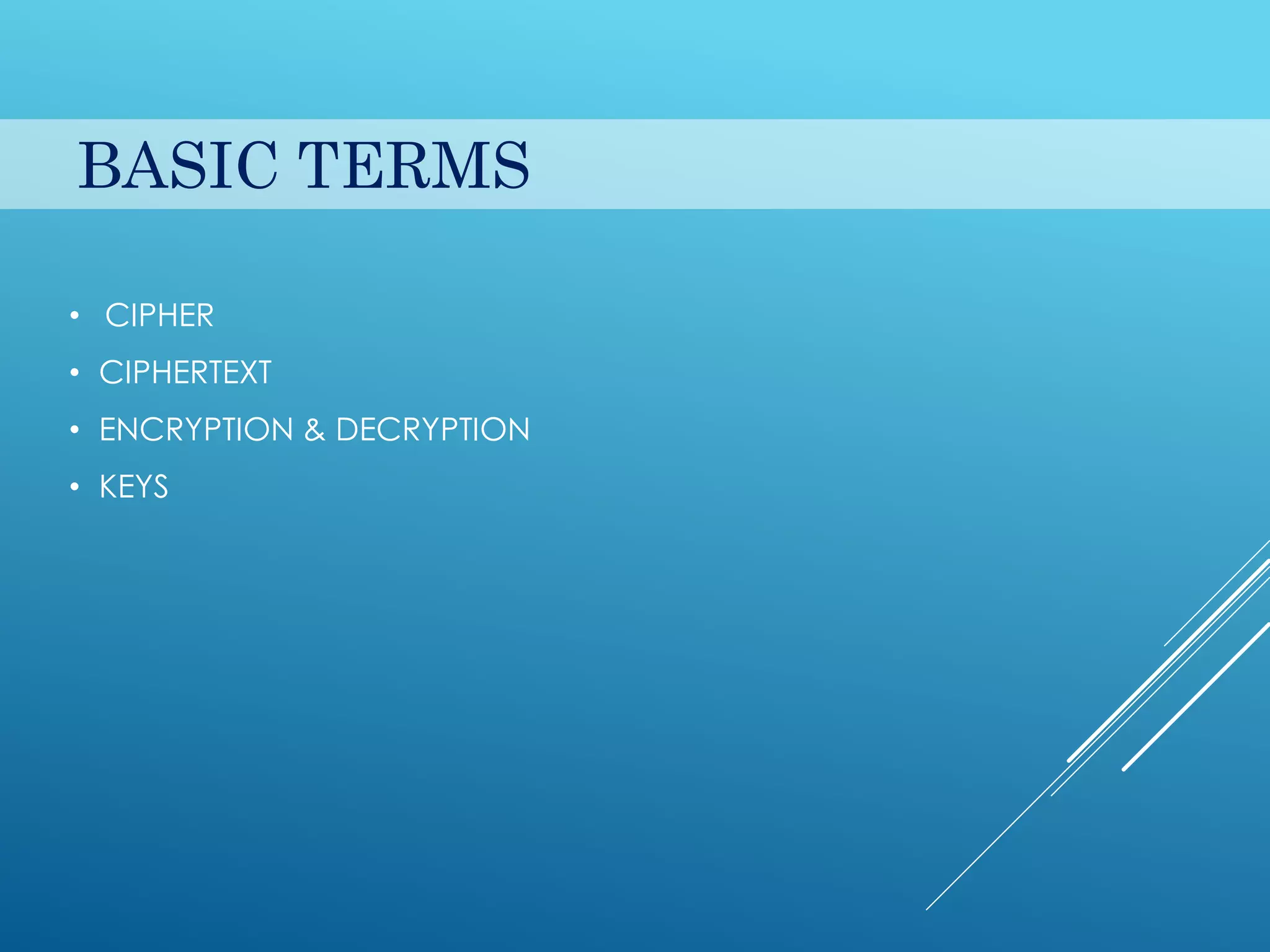 Presentation on Cryptography | PDF