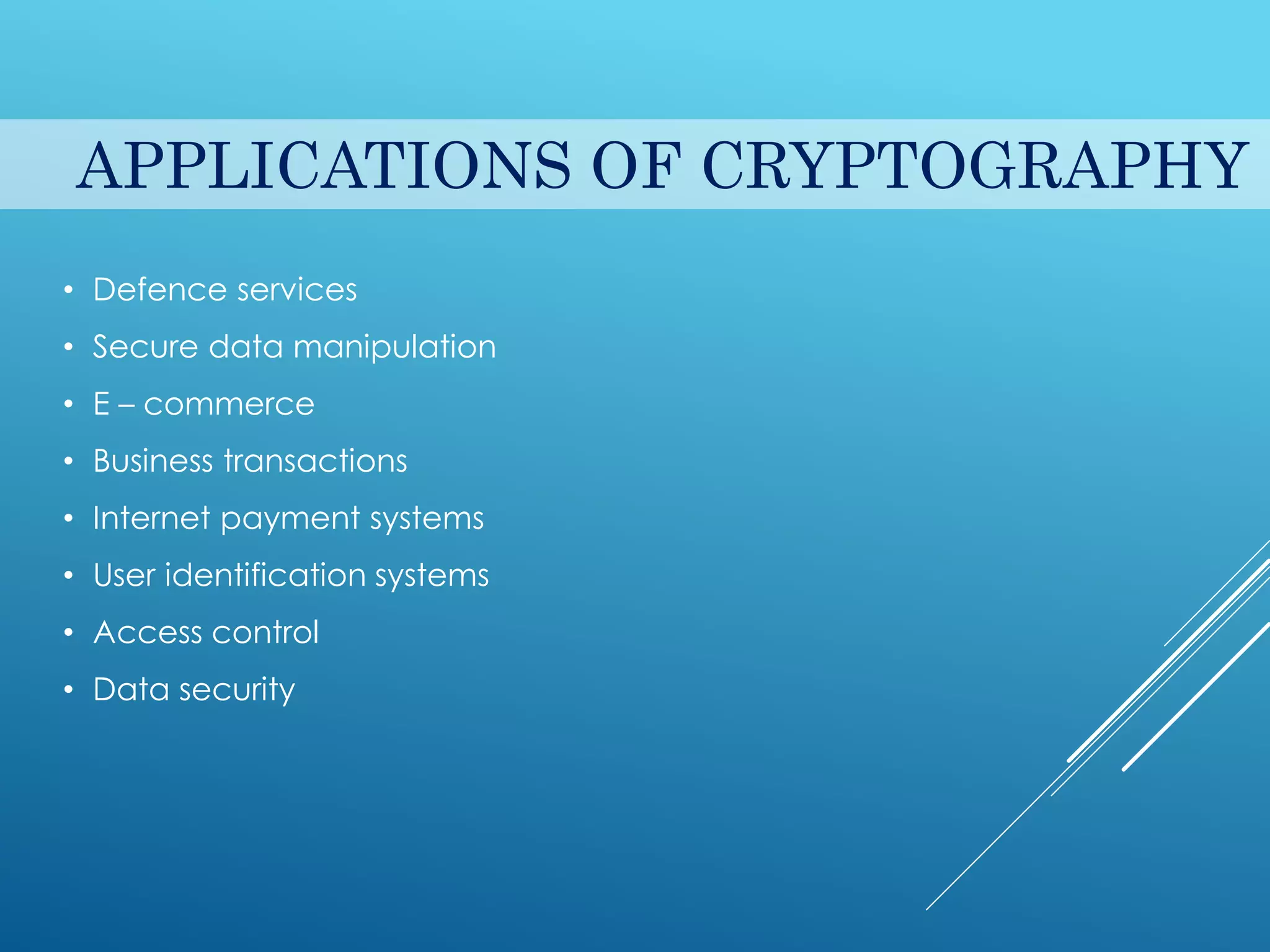 Presentation on Cryptography | PPT | Free Download