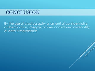 Presentation on Cryptography | PPT