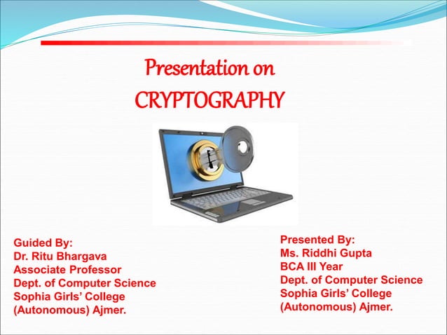 PRESENTATION ON CRYPTOGRAPHY.pptx