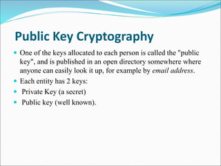 Presentationon ON THE TOPIC CRYPTOGRAPHY | PPT