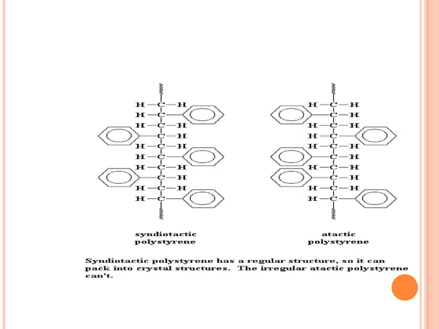 Presentation on crystallinity in polymers | PPTX | Chemistry | Science