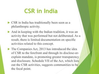 CSR activity | PPTX