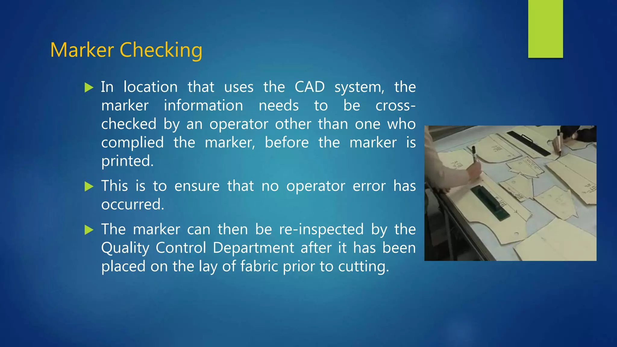 Presentation on cutting section | PPTX