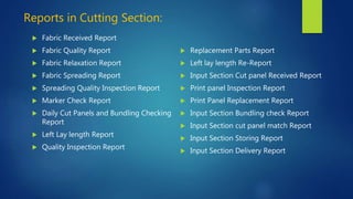 Presentation on cutting section | PPTX