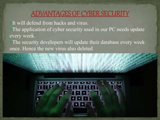 Presentation on cyber crime | PPTX