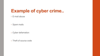 Presentation on cyber crime in european union | PPTX