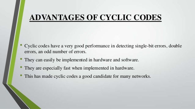 Presentation on cyclic redundancy check (crc)