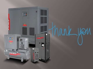 Presentation on "DALGAKIRAN" brand screw air compressor by dilip kumar ...