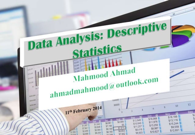 Data Analysis: Descriptive Statistics | PPTX